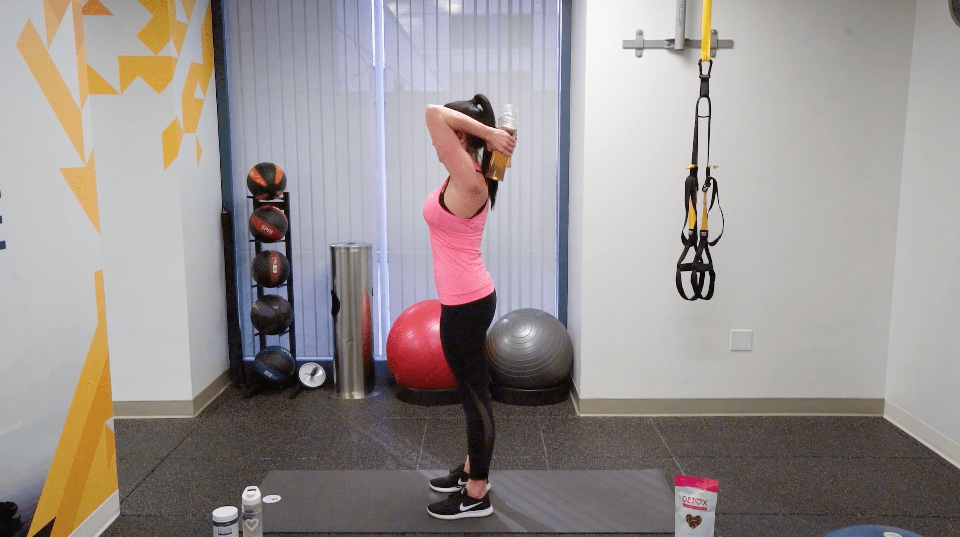 At-Home Water Bottle Arm Workout (When You Don't Have Weights)