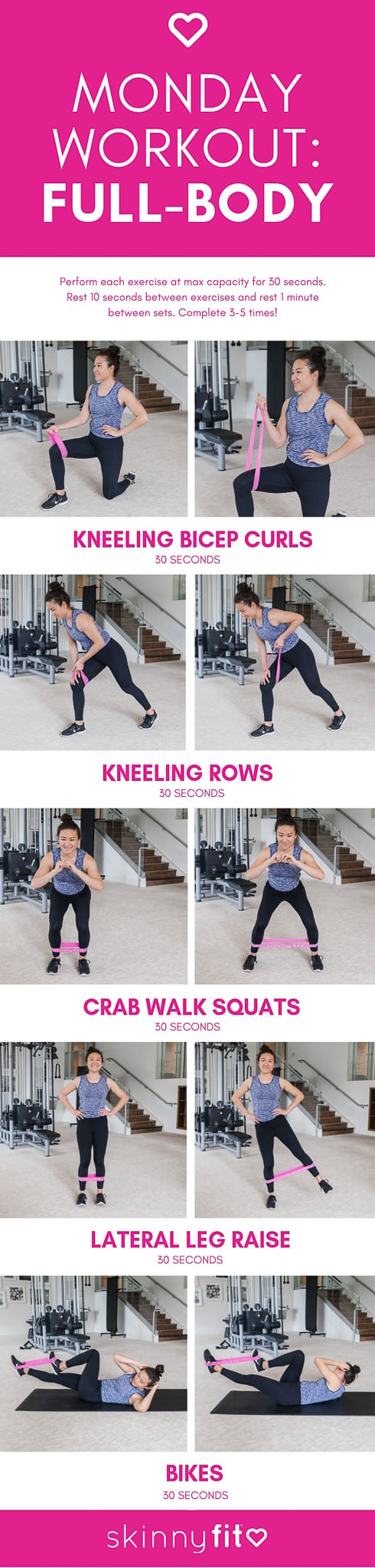 5 Weekday Booty Band Workouts To Tone Your Entire Body
