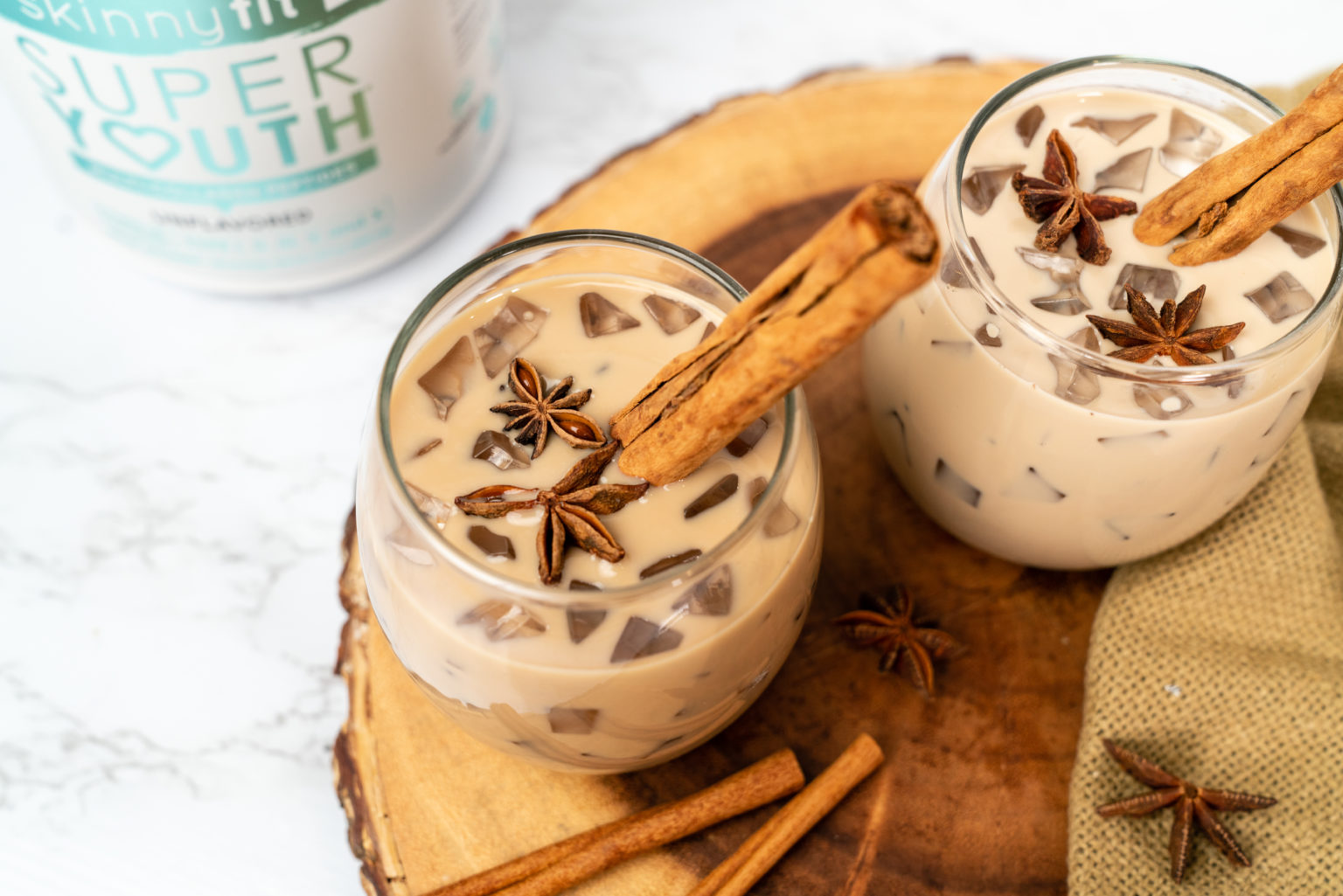 How To Make A Chai Spiced White Russian Cocktail