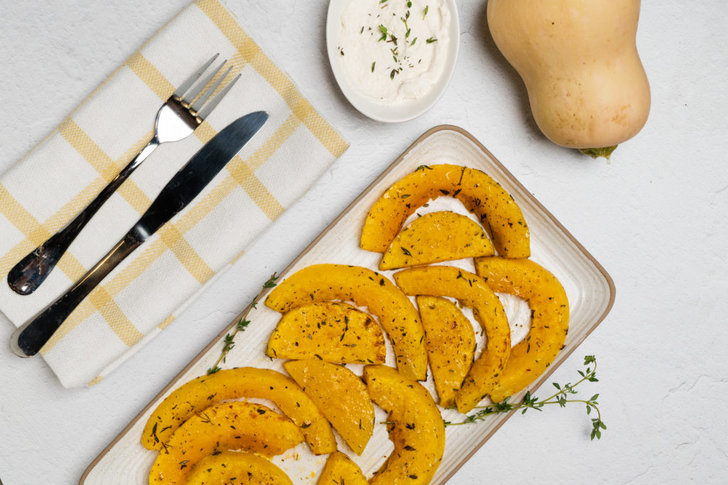 Roasted Butternut With Sage & Thyme