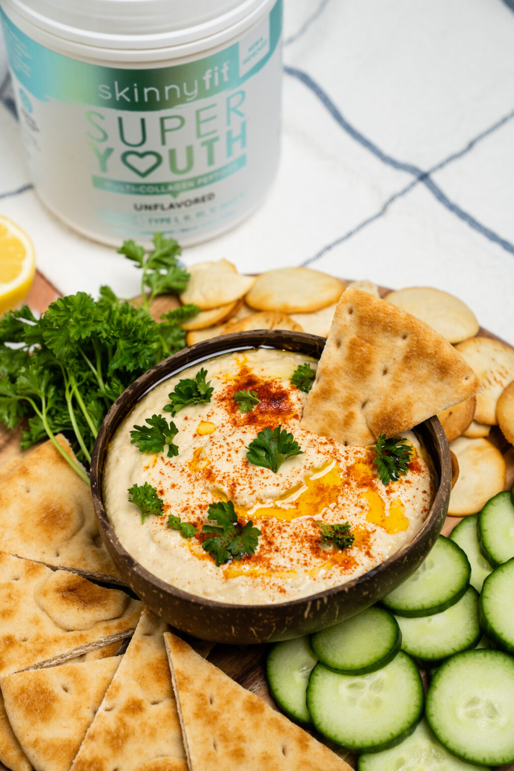 The Best Healthy Homemade Hummus in 3 Minutes
