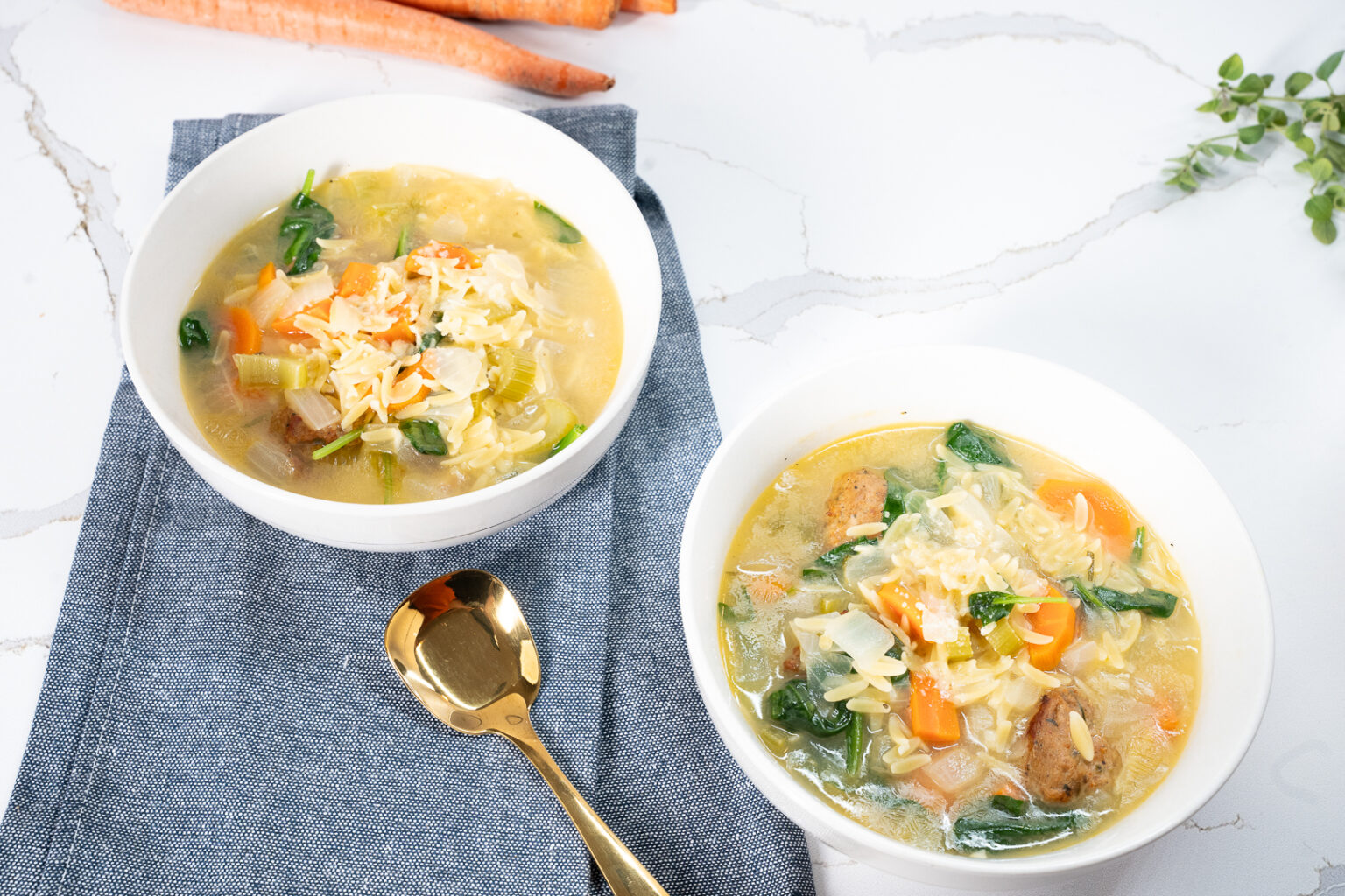 High-Protein Italian Immunity Soup