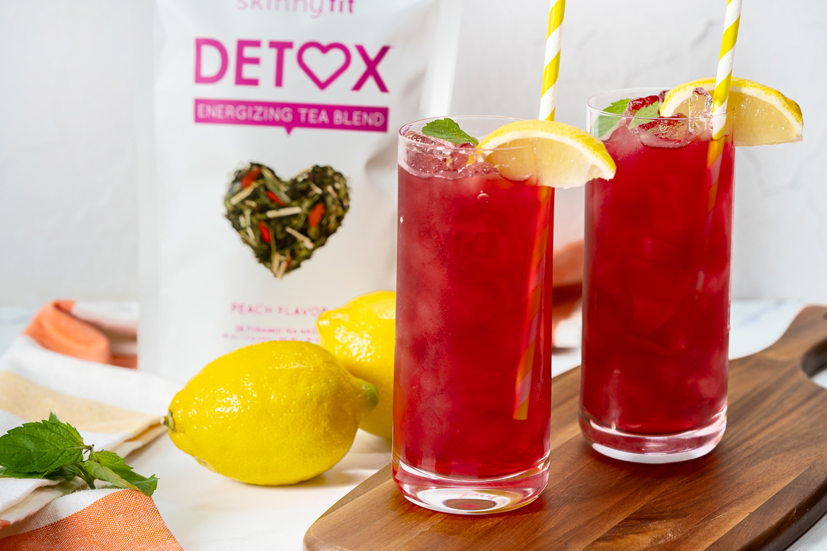 Passion Peach Detox Tea