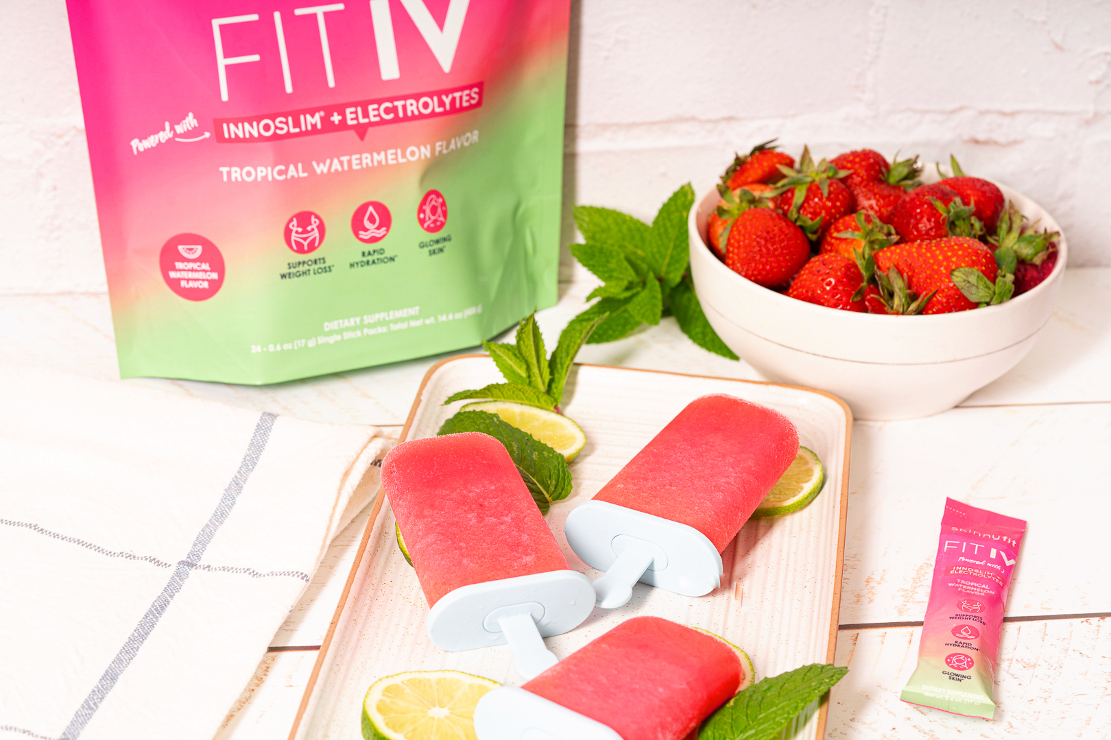 Hydrating Watermelon Popsicles