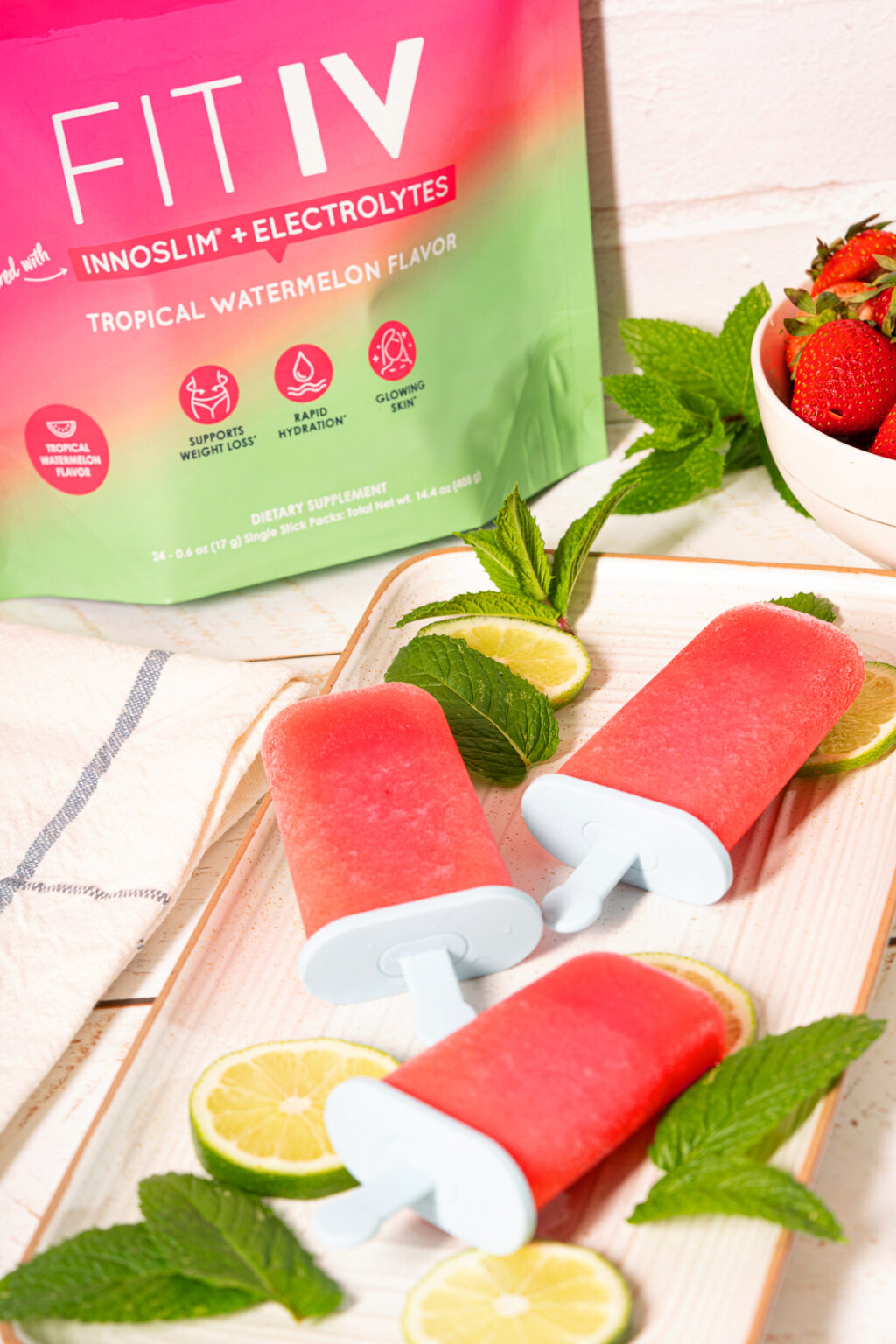 Hydrating Watermelon Popsicles