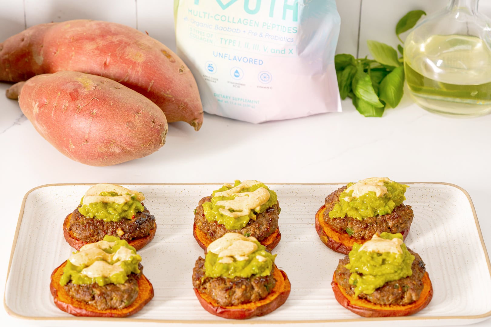 Loaded Sweet Potato Sliders