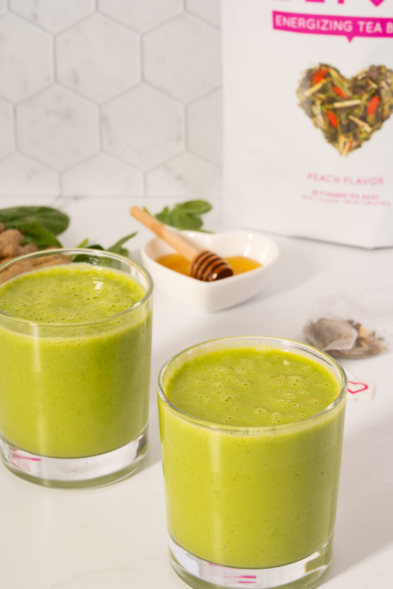 Ginger Peach Detox Smoothie